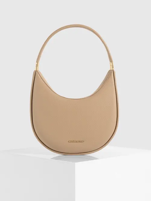 Manière De Voir Penny 3-in-1 Leather Medium Bag - Beige