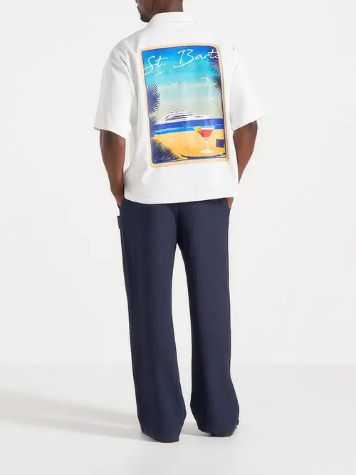 Manière De Voir St. Barts Relaxed Fit Shirt - White