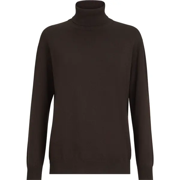 Brunello Cucinelli Cashmere Turtleneck Sweater With Monili