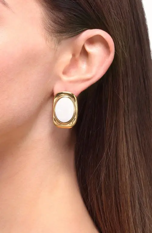 BRACHA Coraline Mother-of-pearl Drop Earrings