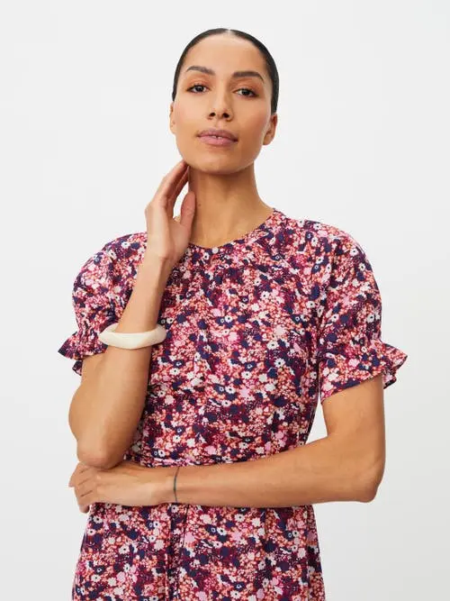 MASAI COPENHAGEN Manorenthis Floral Midi Dress