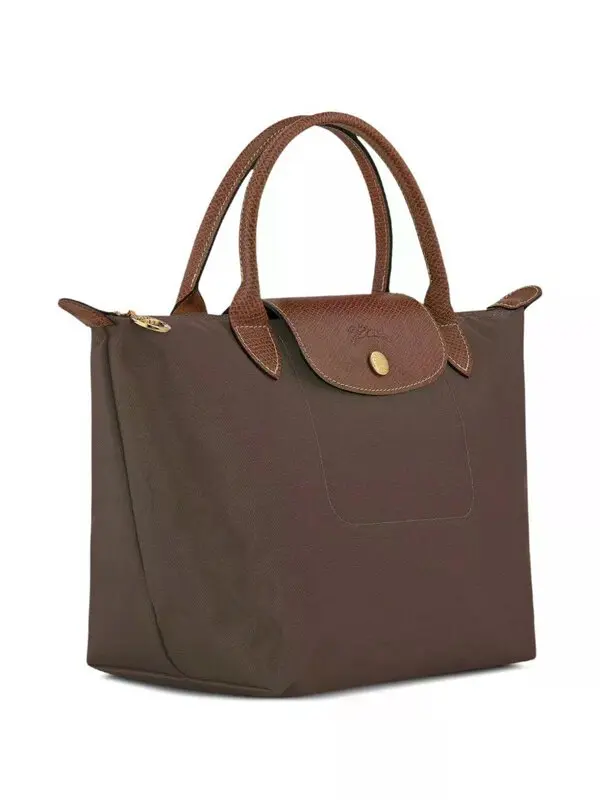 Longchamp Le Pliage Leather-trim Tote Bag - Brown