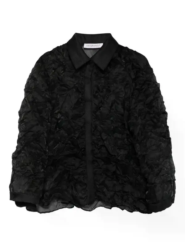 Viktor & Rolf Crinkled Shirt - Black