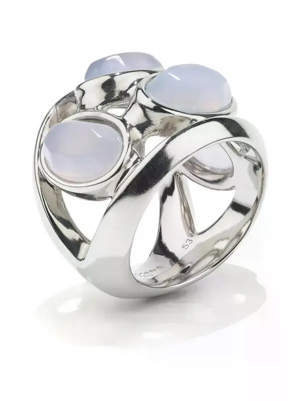 GOOSSENS Chalcedony Ring - Silver