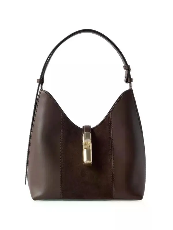 Furla Goccia Shoulder Bag - Brown