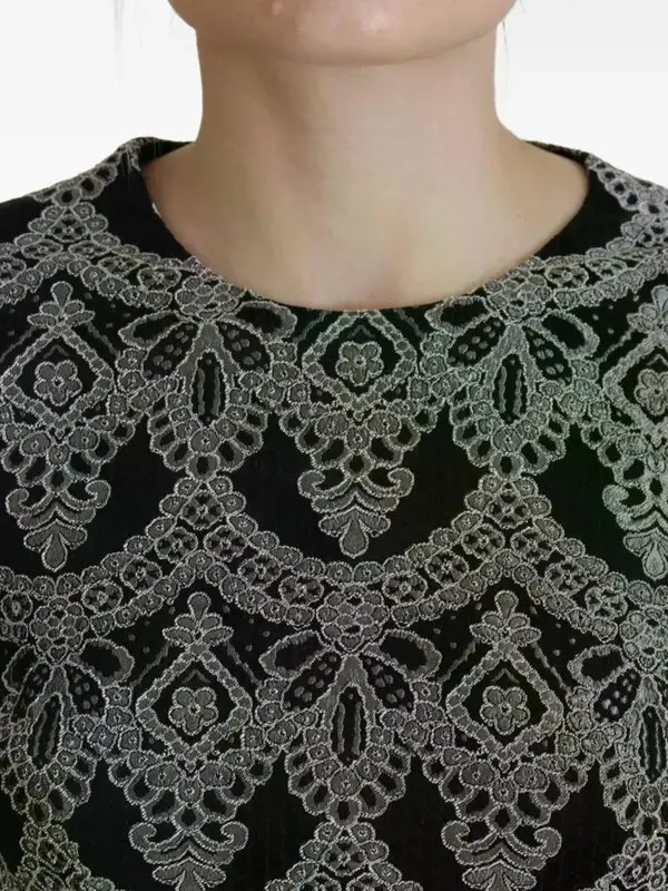 Dolce & Gabbana Crew-neck Mini Dress