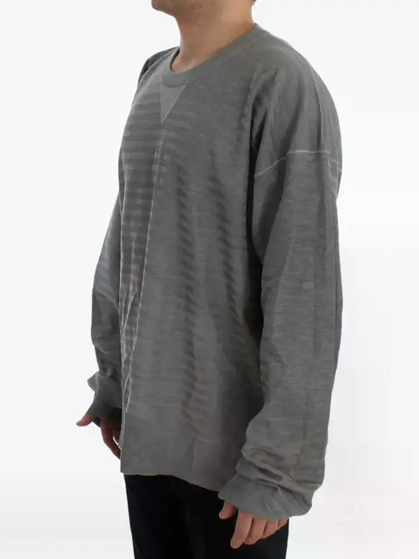 Dolce & Gabbana Chevron-knit Crew-neck Sweater