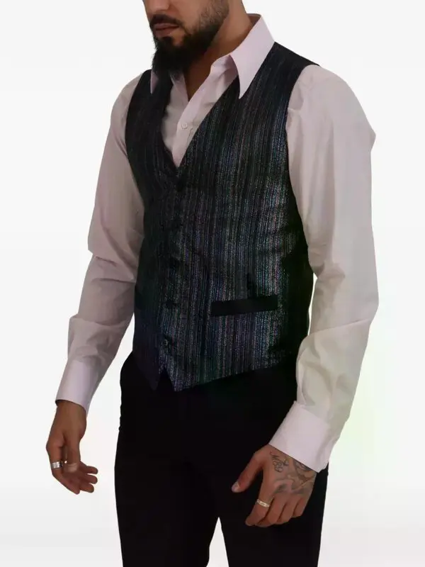 Dolce & Gabbana Striped Waistcoat
