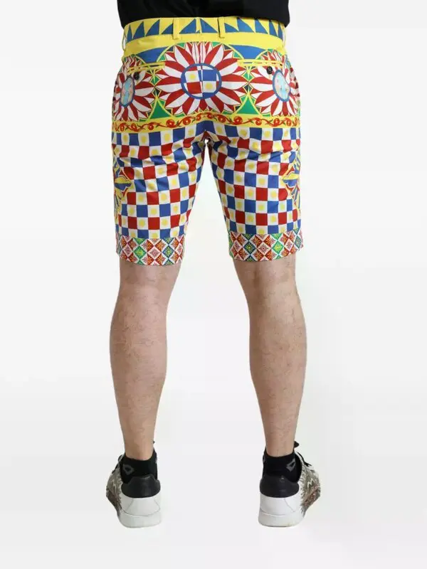 Dolce & Gabbana Carretto-print Shorts