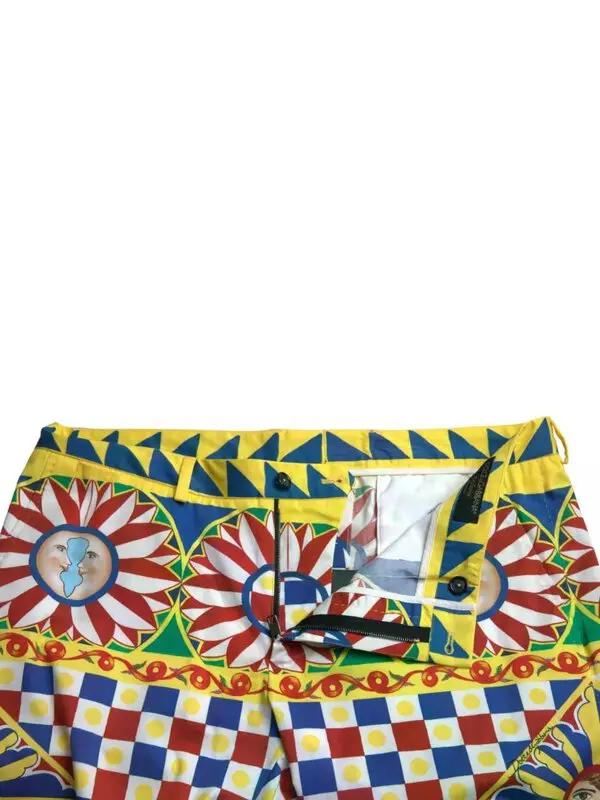 Dolce & Gabbana Carretto-print Shorts