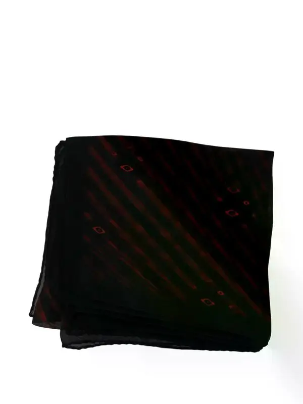 Costume National Abstract-print Silk Scarf