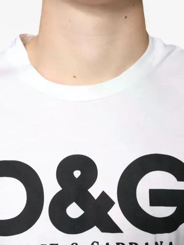 Dolce & Gabbana Fashion Is Here Logo-print T-shirt