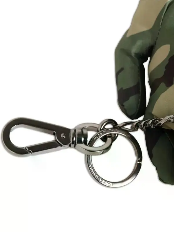 Dolce & Gabbana Camouflage-pattern Dog Keychain