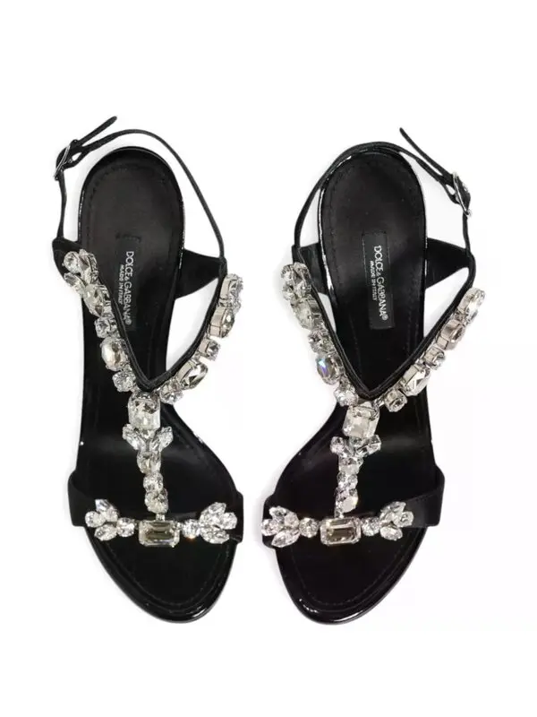 Dolce & Gabbana Keira Crystal-embellished Sandals