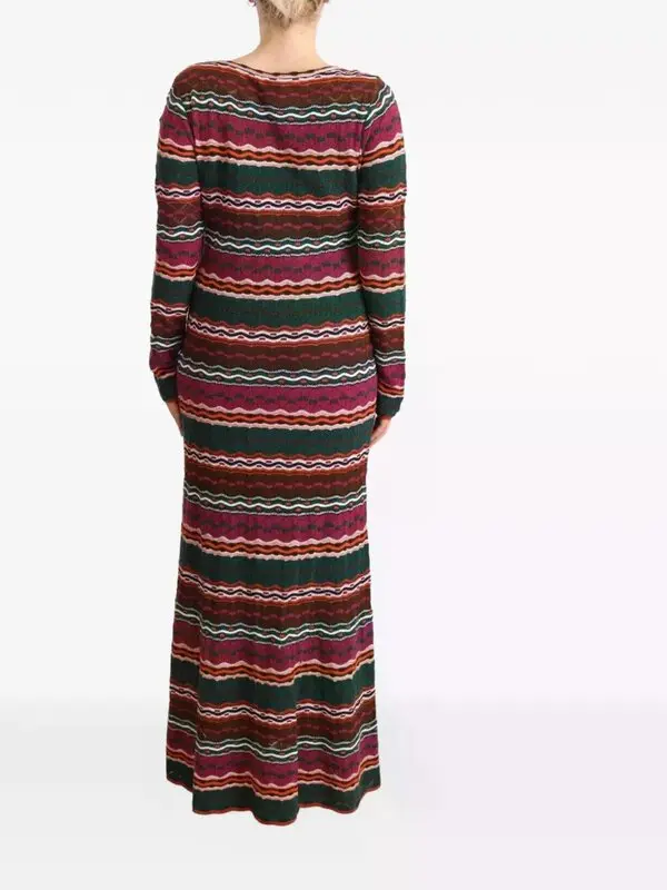 Missoni Stripe-knit Maxi Dress