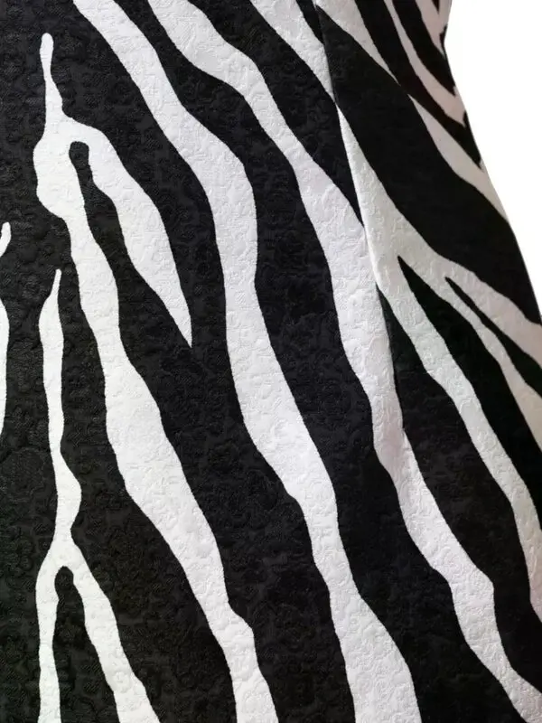 Dolce & Gabbana Zebra-print A-line Mini Dress