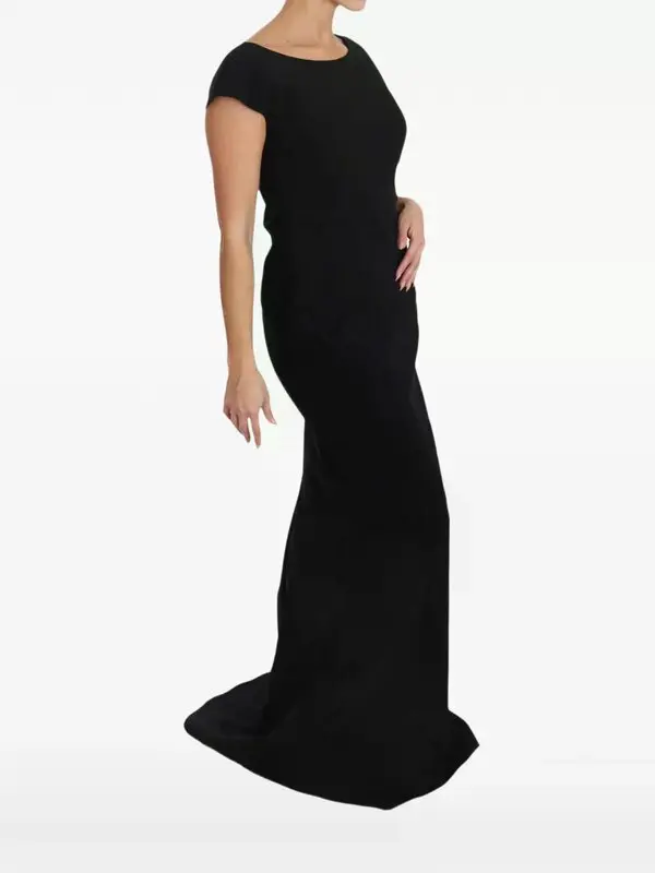 Dolce & Gabbana Boat-neck Cap-sleeve Dress