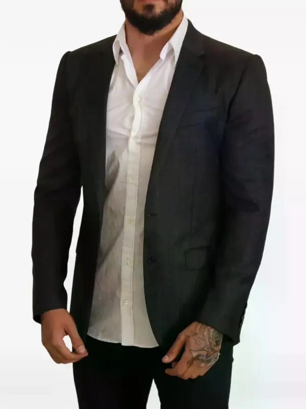 Dolce & Gabbana Martini Check Double-breasted Blazer
