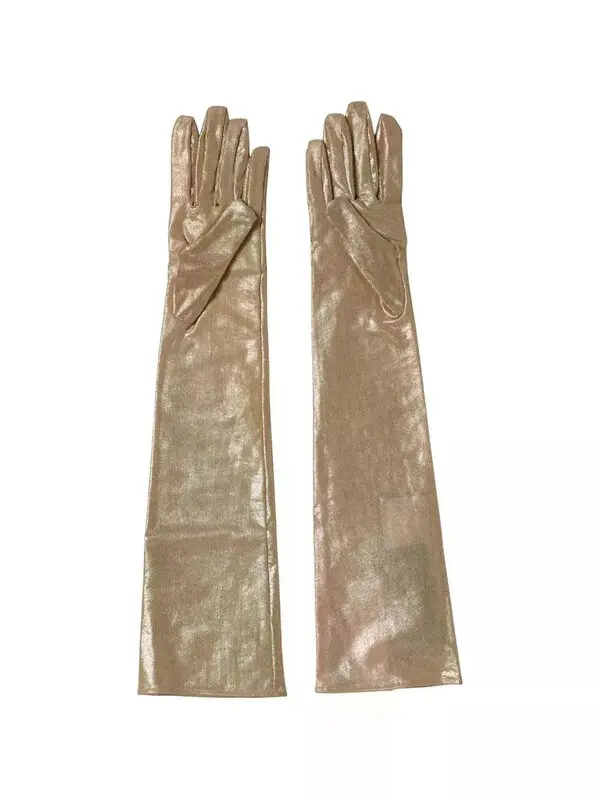 Dolce & Gabbana Metallic Elbow-length Gloves