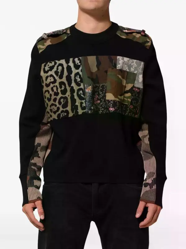 Dolce & Gabbana Patchwork Sweater