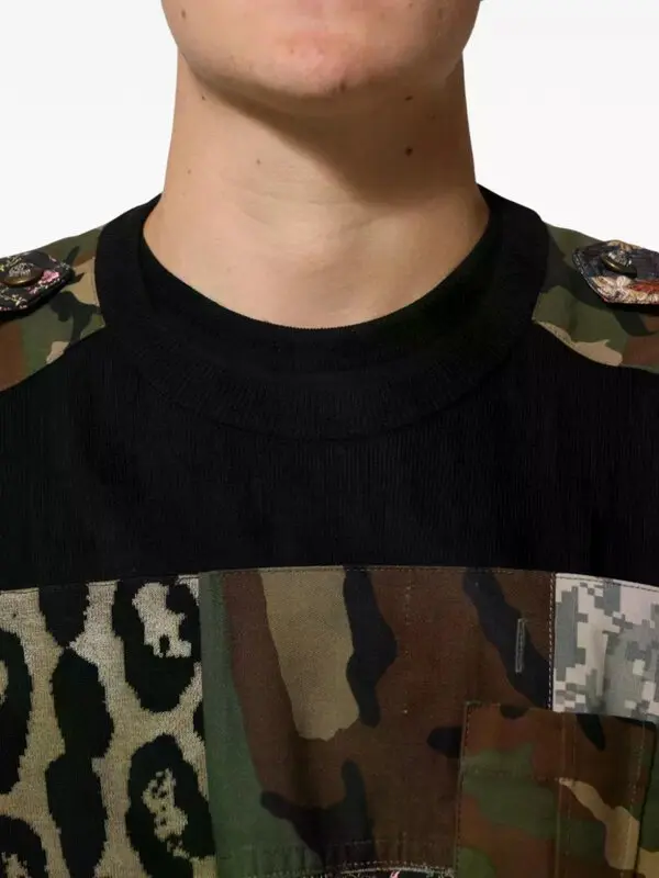 Dolce & Gabbana Patchwork Sweater