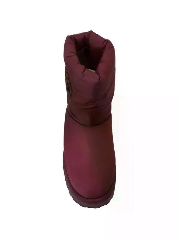 Dolce & Gabbana Padded Logo-patch Boots