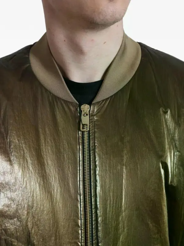 Dolce & Gabbana Metallic Bomber Jacket