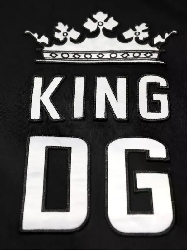 Dolce & Gabbana Crown-print Short-sleeve T-shirt