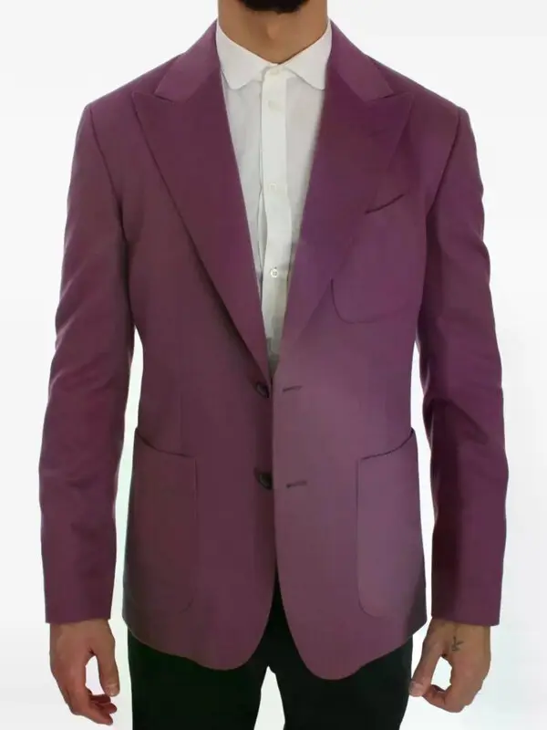 Dolce & Gabbana Peaked-lapel Patch-pocket Blazer