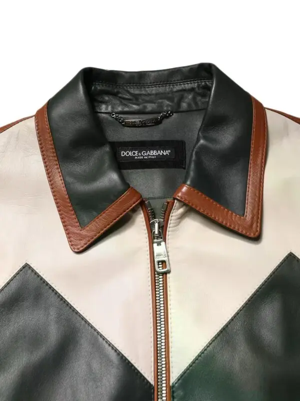 Dolce & Gabbana Chevron-panel Jacket