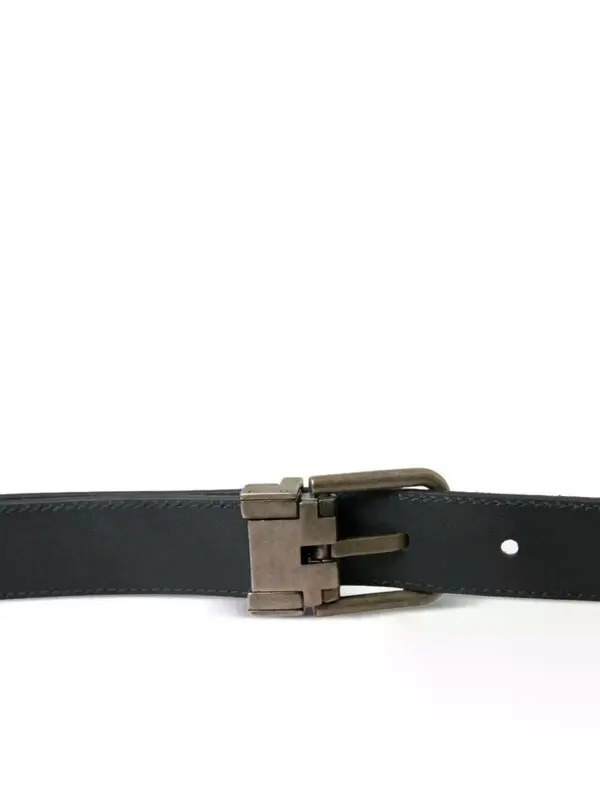 Dolce & Gabbana Leather Buckle Belt