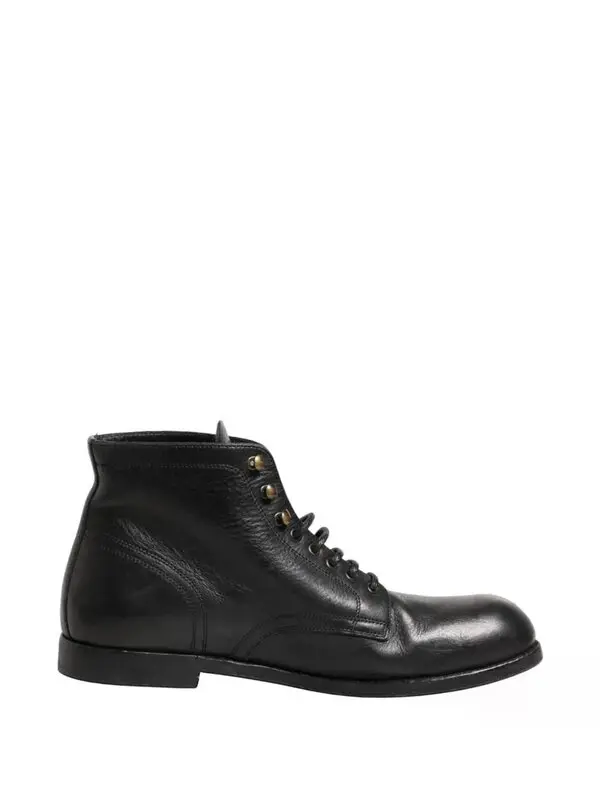Dolce & Gabbana Lace-up Ankle Boots