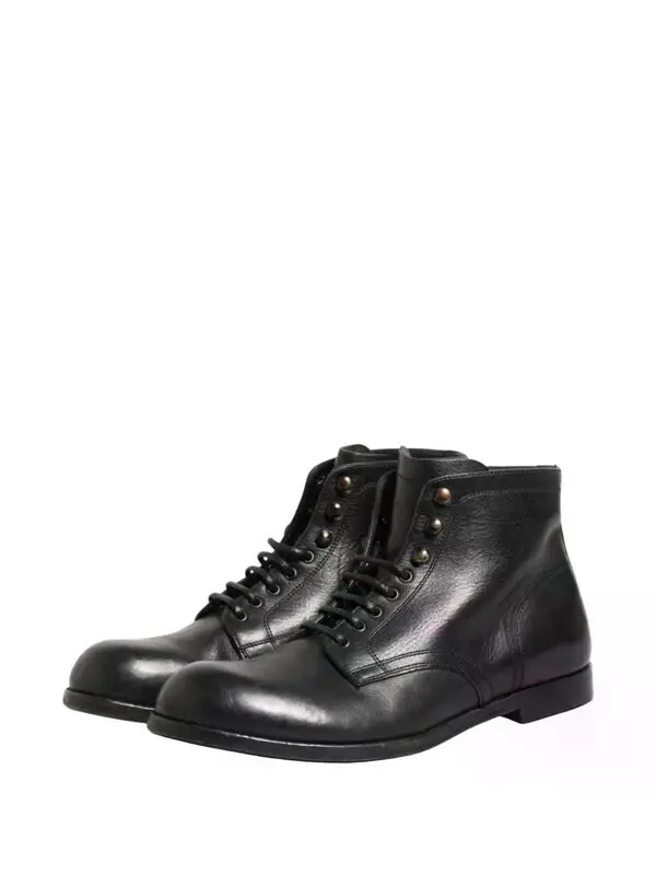 Dolce & Gabbana Lace-up Ankle Boots