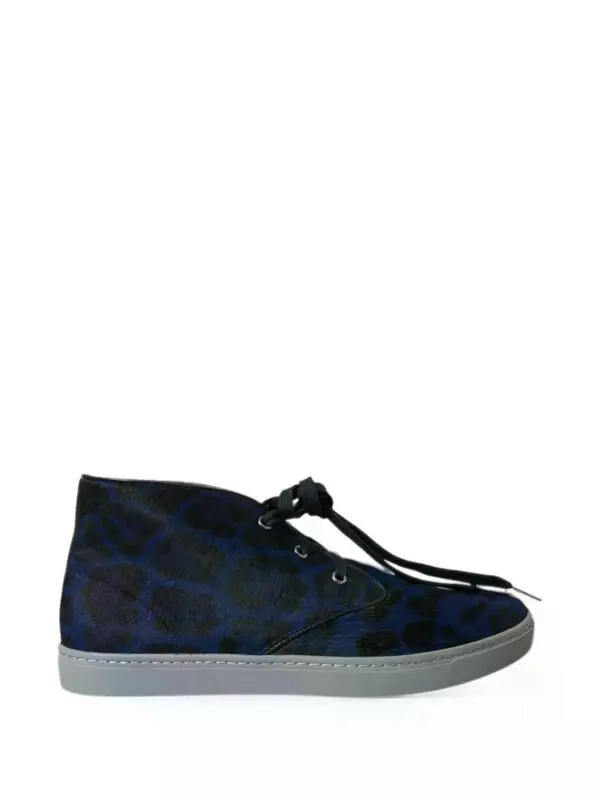 Dolce & Gabbana Leopard-print Mid-top Sneakers