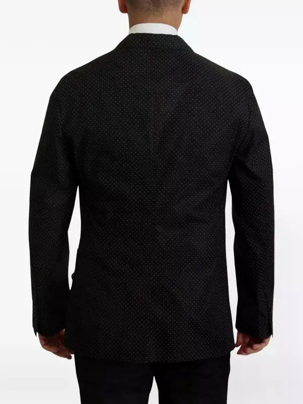 Dolce & Gabbana Polka-dot Double-breasted Blazer