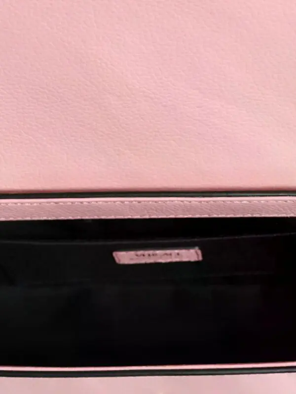 Versace La Greca Grained-leather Shoulder Bag