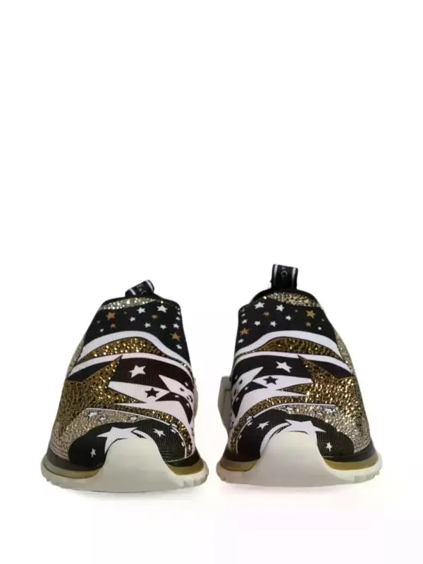 Dolce & Gabbana Sorrento Star-pattern Slip-on Sneakers