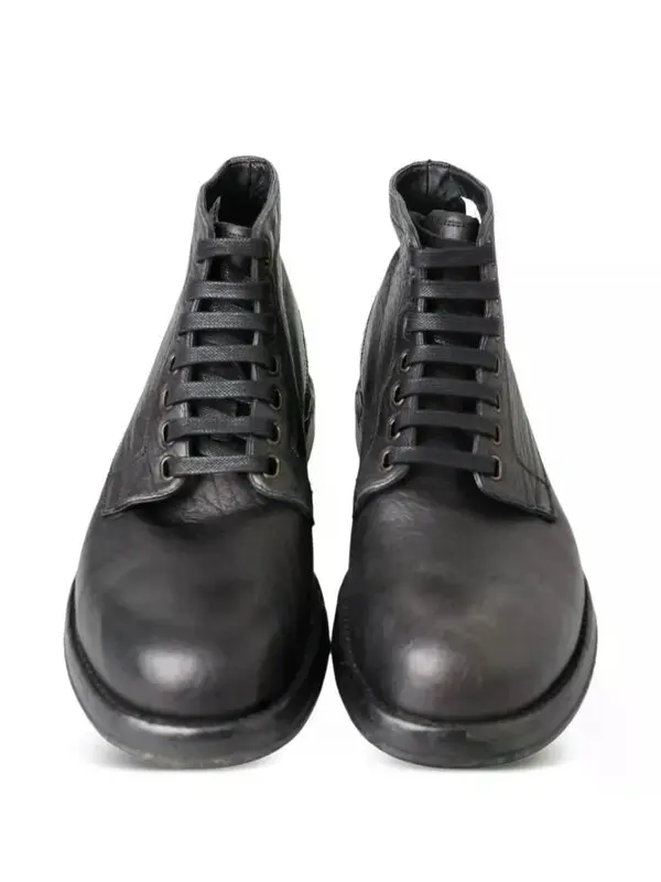 Dolce & Gabbana Perugino Lace-up Ankle Boots