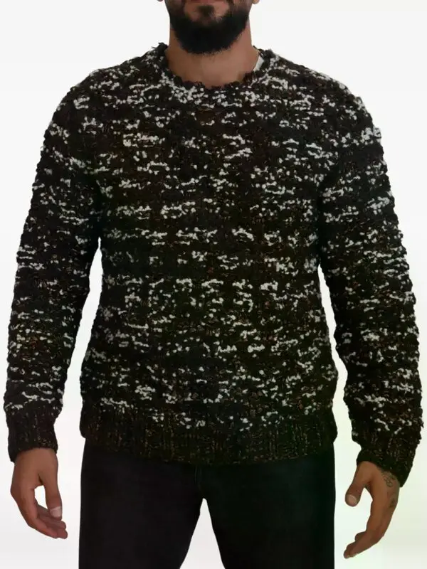 Dolce & Gabbana Fatto A Mano Speckled Sweater