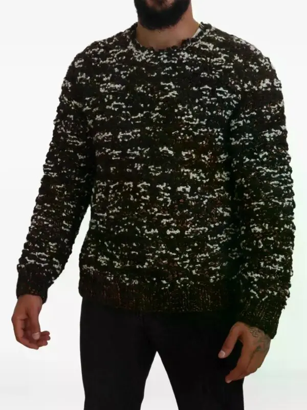 Dolce & Gabbana Fatto A Mano Speckled Sweater