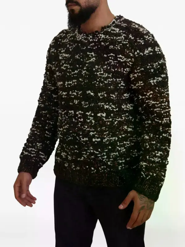 Dolce & Gabbana Fatto A Mano Speckled Sweater