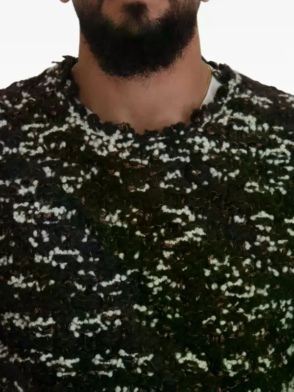 Dolce & Gabbana Fatto A Mano Speckled Sweater