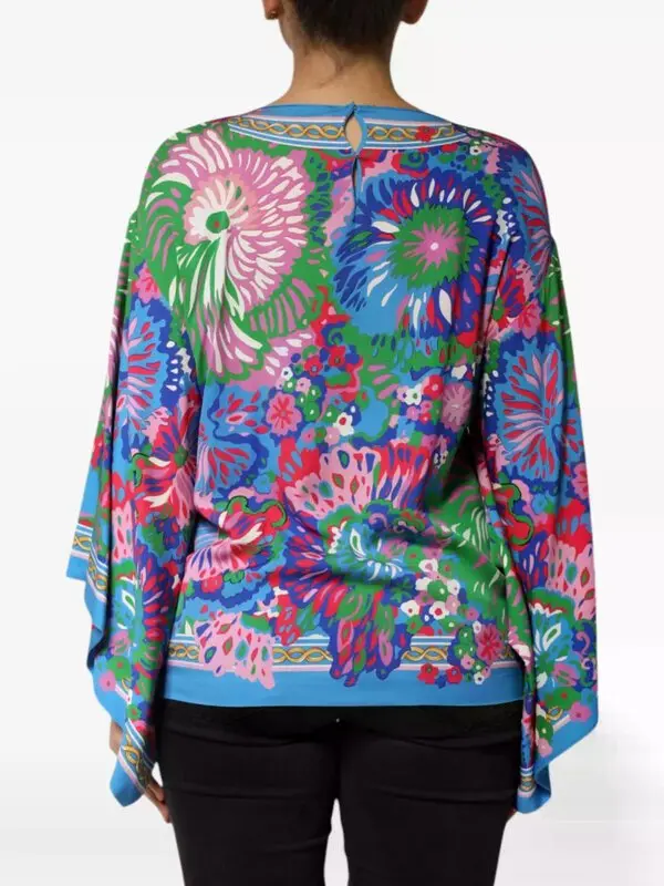 Dolce & Gabbana Floral-print Silk Top