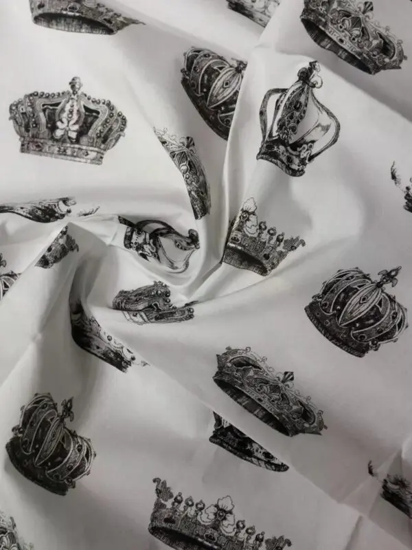 Dolce & Gabbana Crown-print Square Scarf