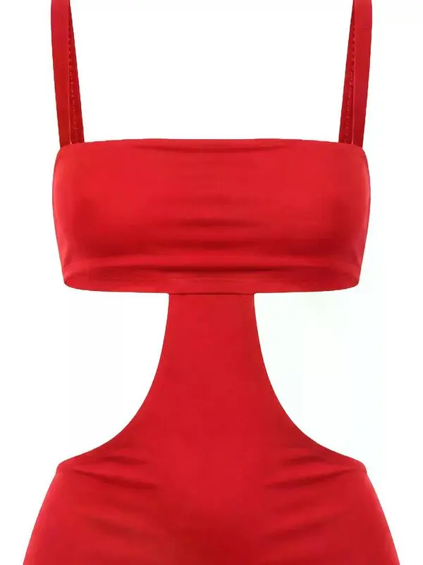 Dolce & Gabbana Square-neck Mini Dress