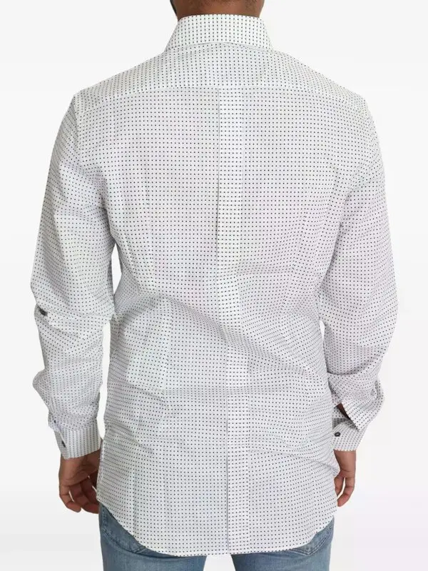 Dolce & Gabbana Polka-dot Cotton Shirt