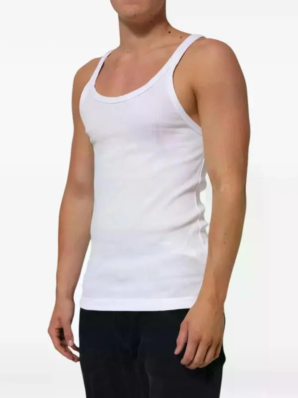 Dolce & Gabbana Ribbed Sleeveless T-shirt