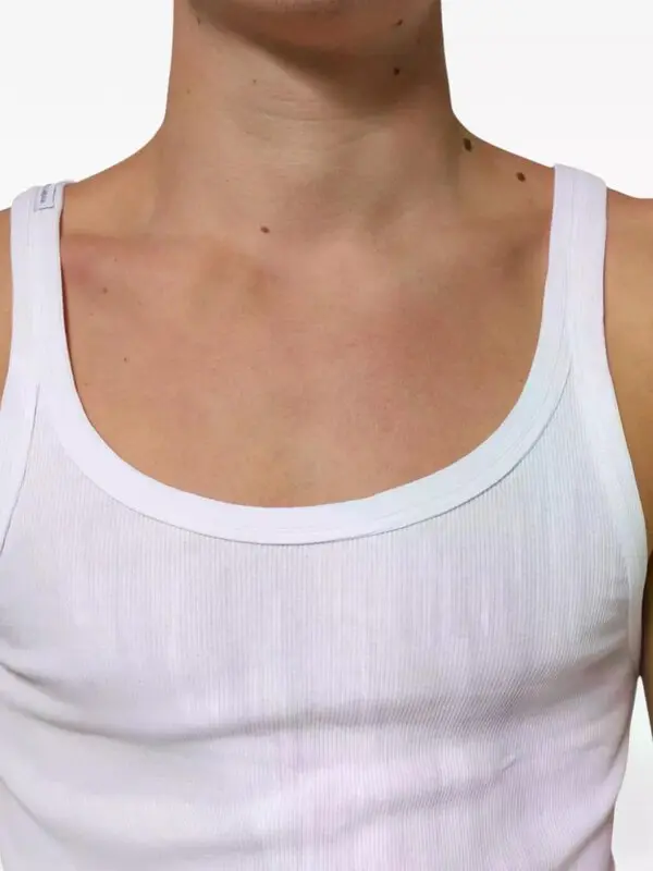 Dolce & Gabbana Ribbed Sleeveless T-shirt
