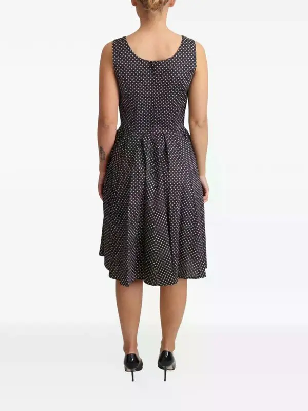 Dolce & Gabbana Aline Floral-print Pleated Dress