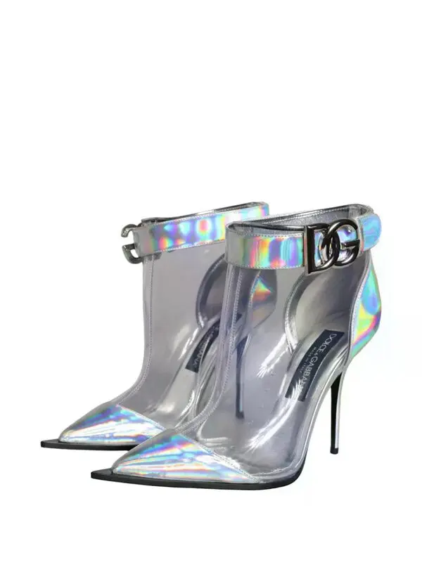 Dolce & Gabbana Holographic Pumps With Dg Buckle